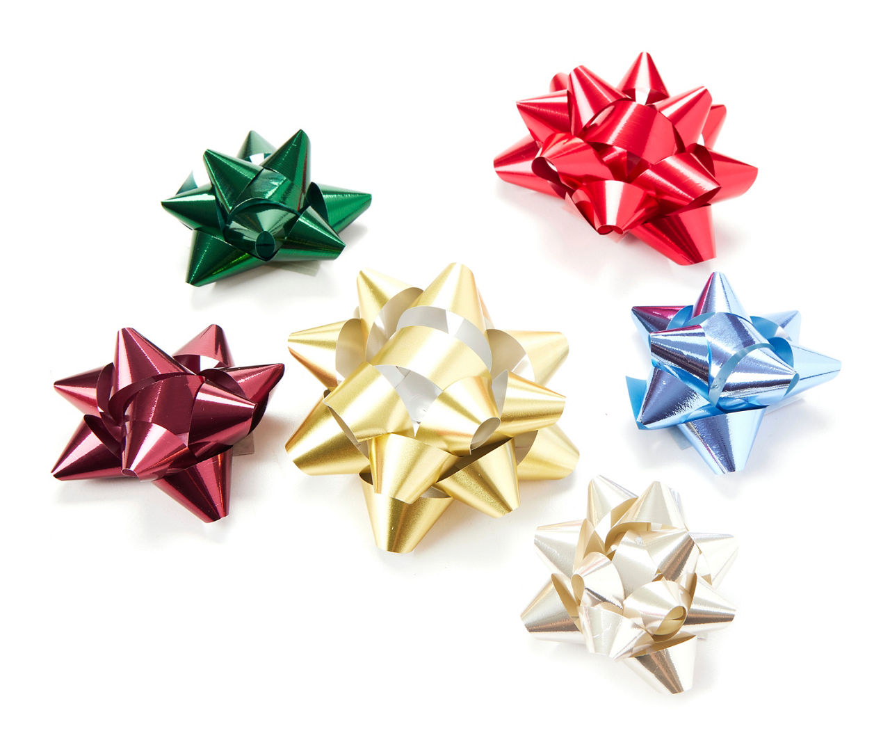 Winter Wonder Lane Assorted Color Gift Bows, 65-Pack | Big Lots