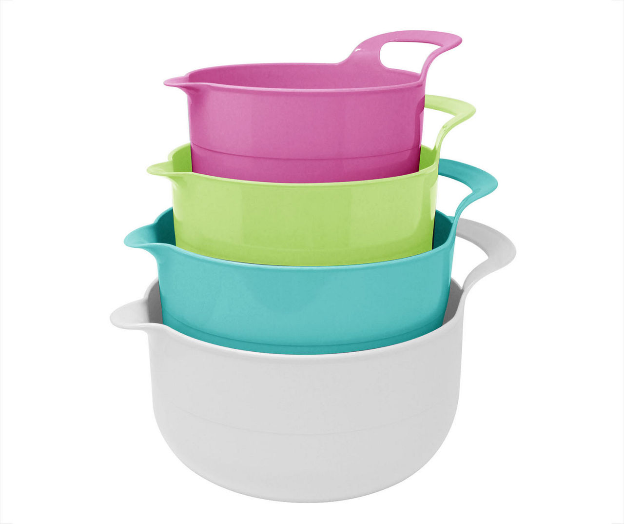 Gourmet Home Outer White 4-Piece Batter Bowl Set | Big Lots