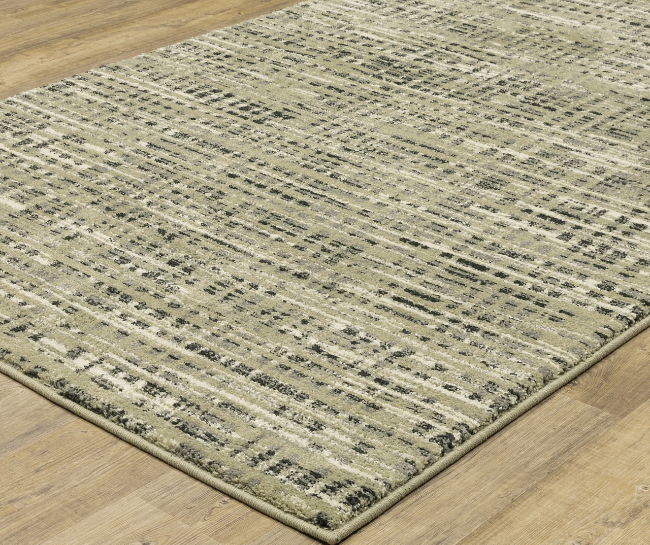 Senet Beige & Gray Abstract Crosshatch Area Rug, (6.7' x 9.2') | Big Lots
