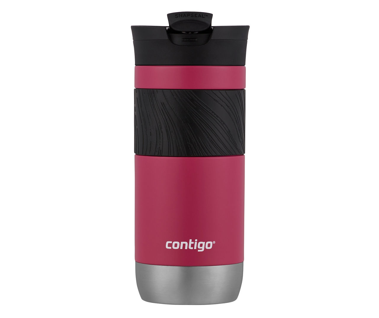 Contigo Pink Byron Stainless Steel Travel Mug, 16 Oz. | Big Lots