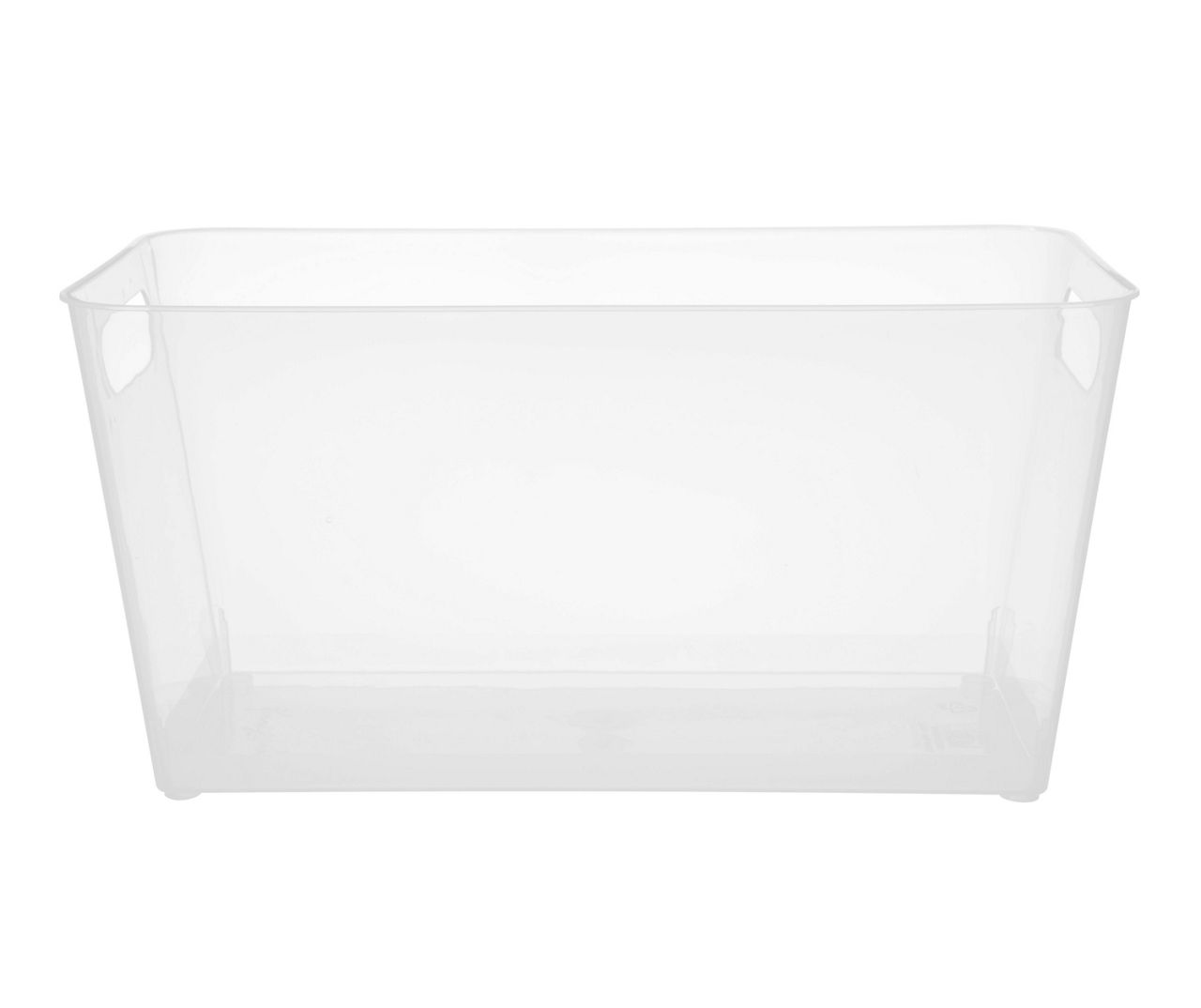 Kenney Storage Made Simple Clear Handled Organizer Bin | Big Lots