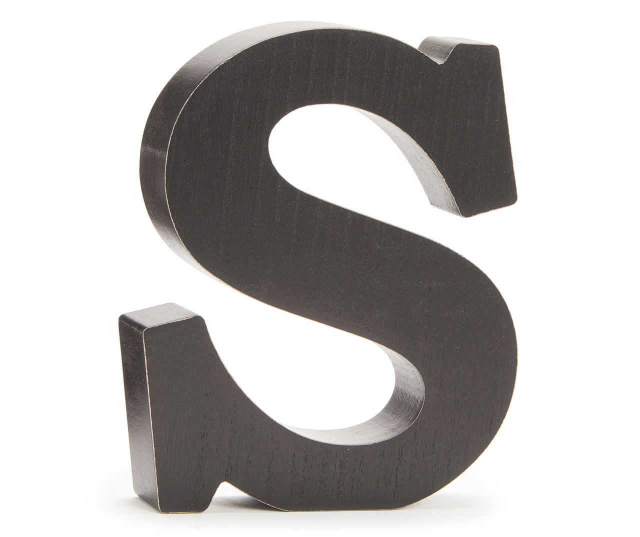 Black Initial Letter Tabletop Plaque | Big Lots