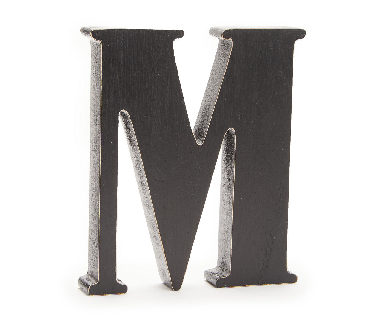Black Initial Letter Tabletop Plaque | Big Lots