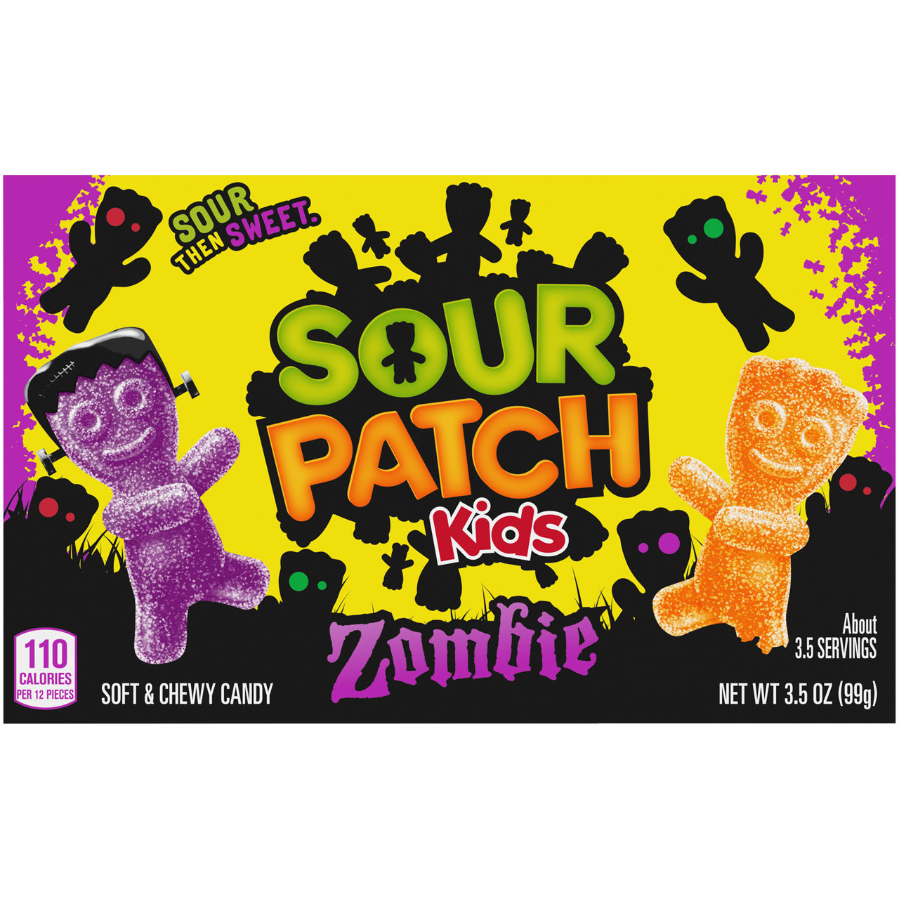 Sour Patch Kids Zombie Orange & Purple Candy, 3.5 Oz. | Big Lots