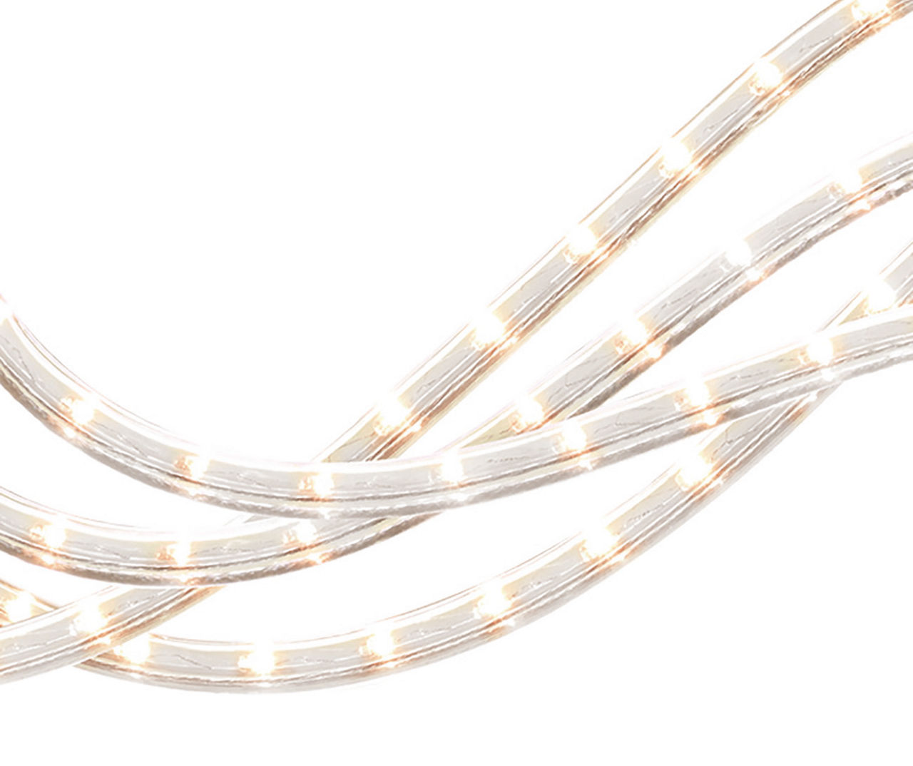 Real Living 34.1' Cool White LED Solar Rope Light | Big Lots