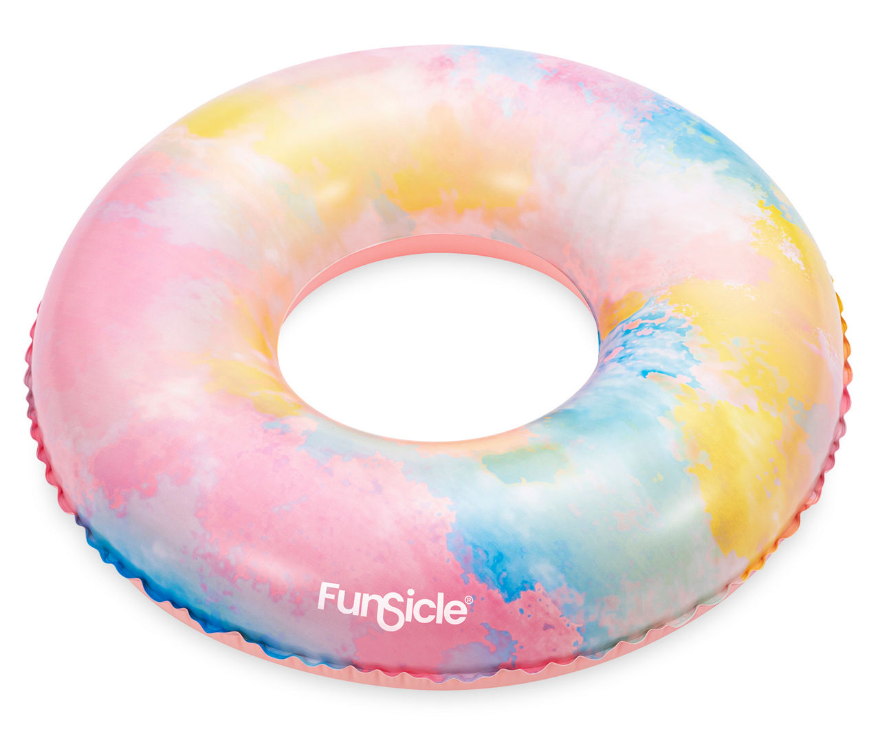 Funsicle Tie Dye Delight FunTube Inflatable Pool Floats, 2-Pack | Big Lots
