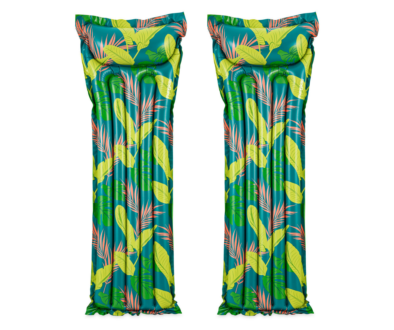 Funsicle Tropical Escape Inflatable Pool Mat Float, 2-Pack | Big Lots