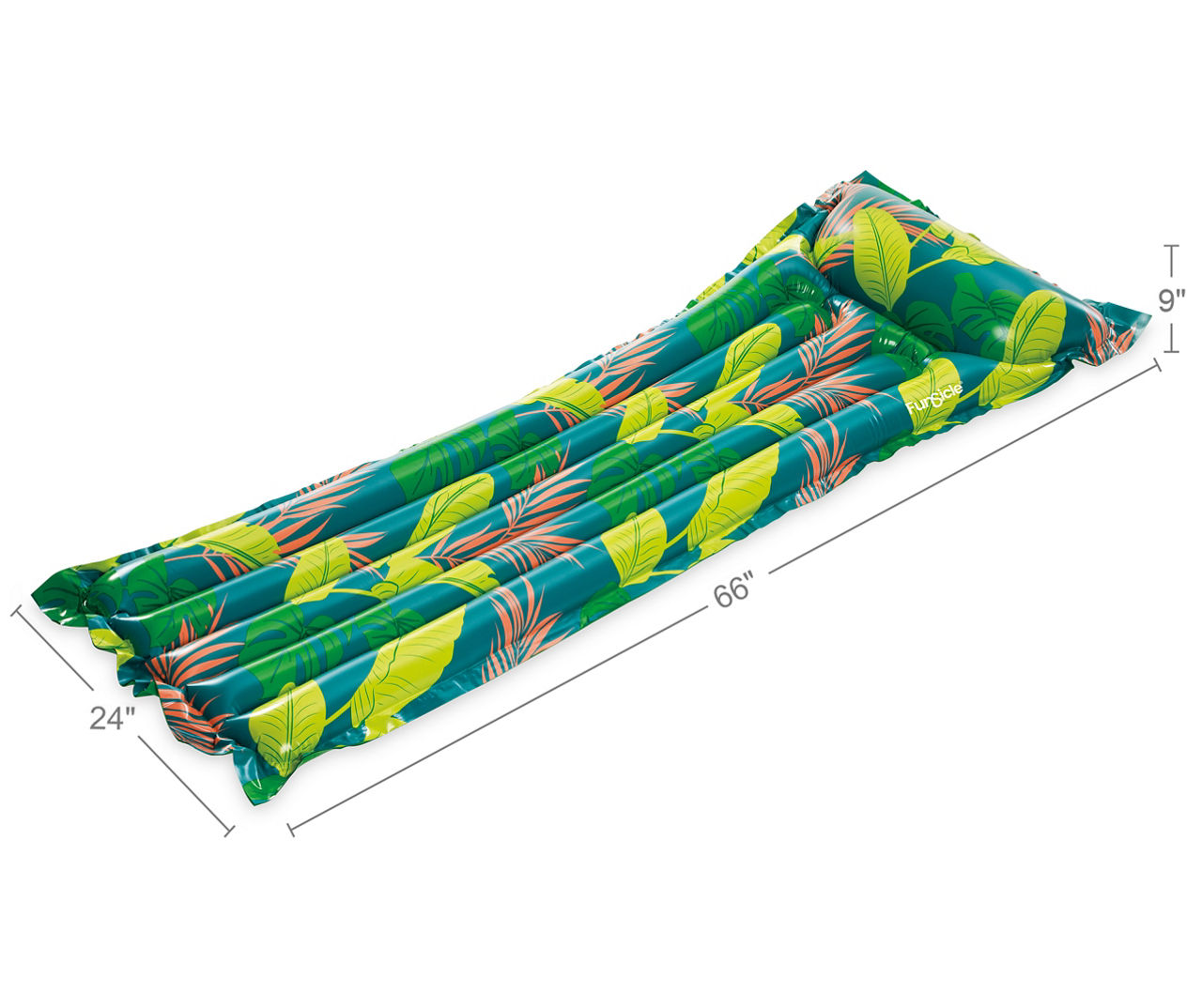 Funsicle Tropical Escape Inflatable Pool Mat Float, 2-Pack | Big Lots