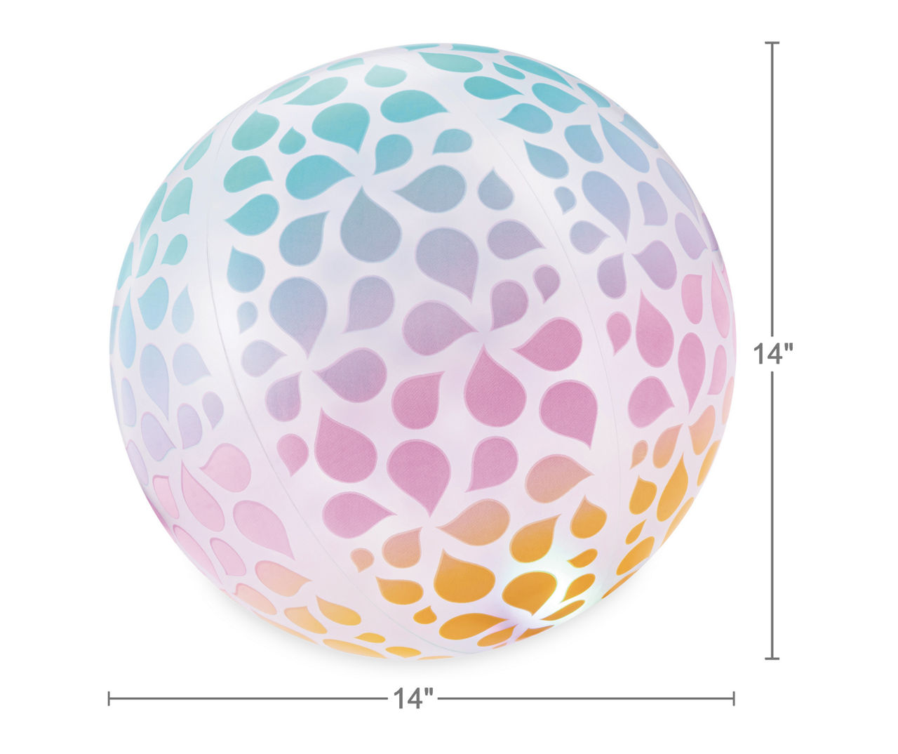 Funsicle LED Inflatable Glow Ball, 2-Pack | Big Lots