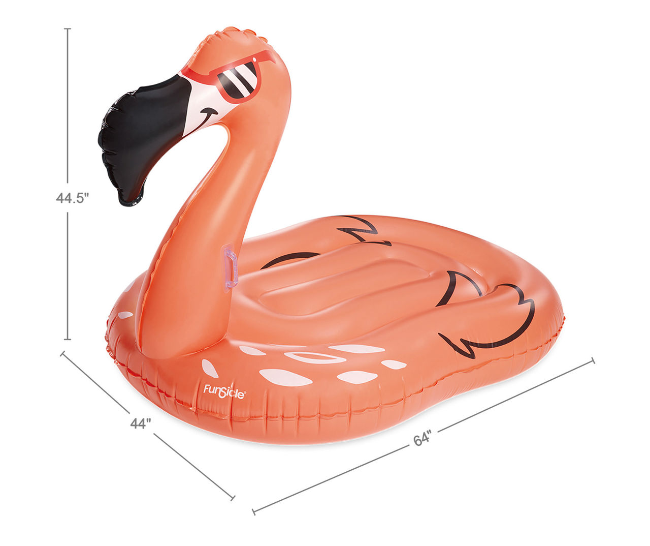 Funsicle Floating Flamingo Inflatable Ride-On Pool Float | Big Lots
