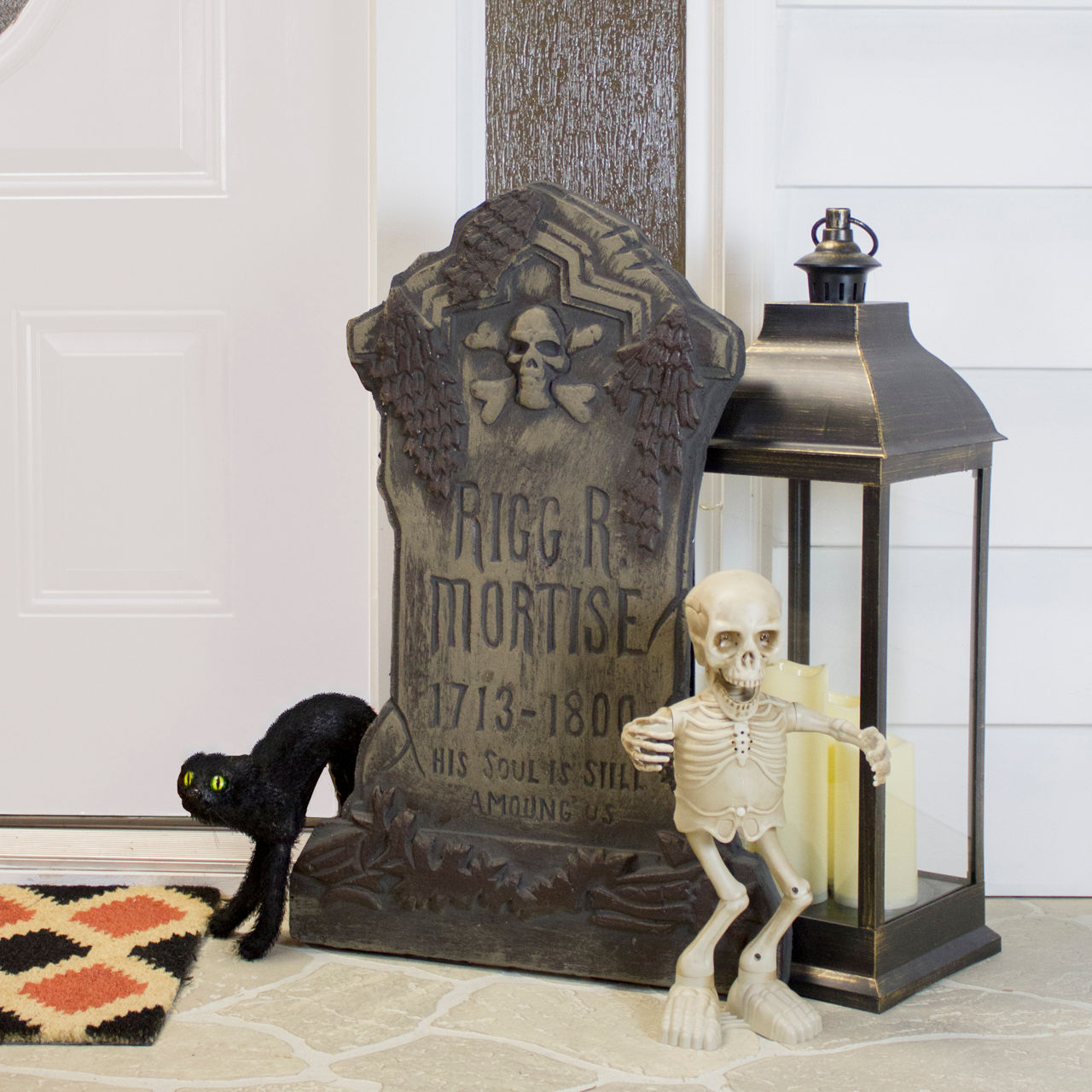 Northlight 28.5" Rigg R Mortise Tombstone Decor | Big Lots