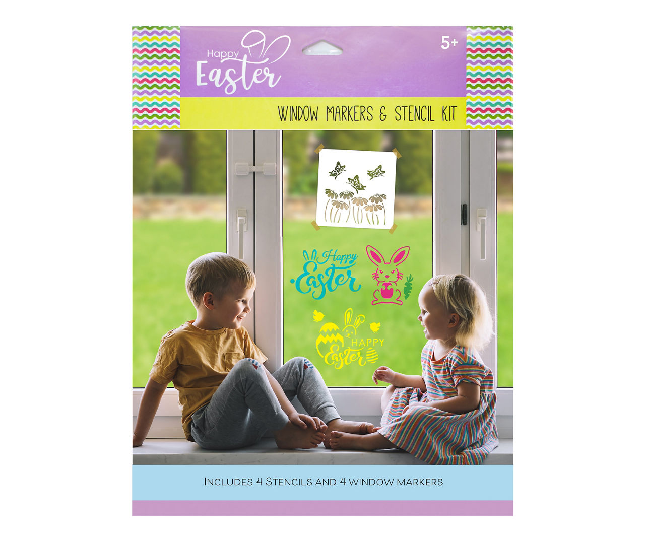 PTI Easter Window Stencil Kit | Big Lots