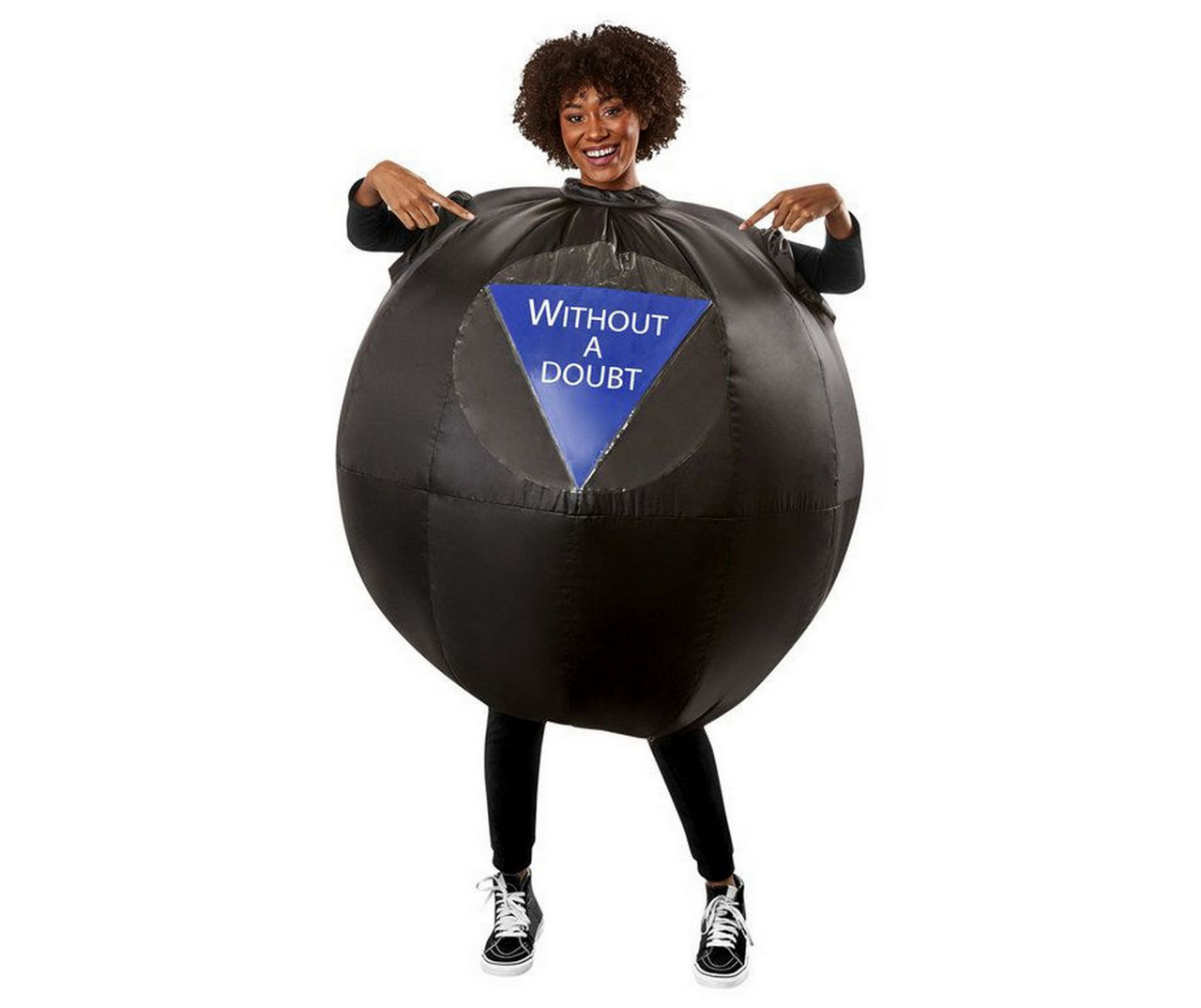 Rubies Adult One-Size Mattel Games Inflatable Magic 8 Ball Costume ...