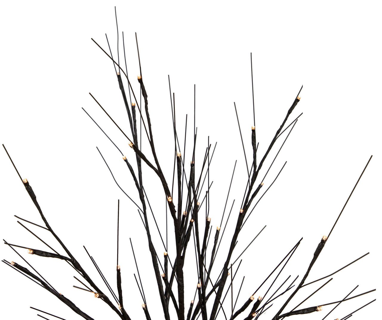 Northlight 39" Black LED Twig Tree with Warm White Lights | Big Lots