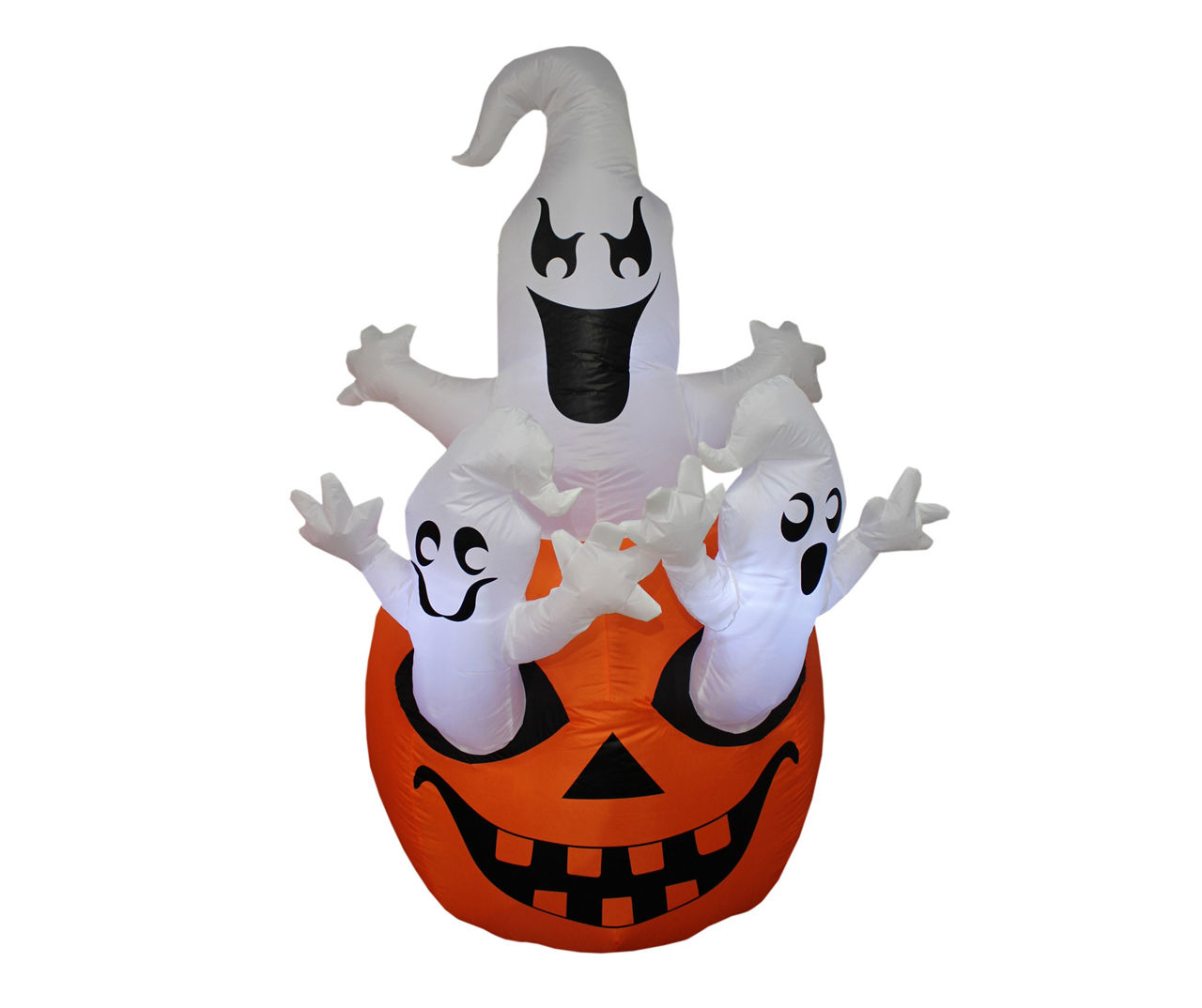 Jeco 5.5' LED Inflatable Ghosts in Pumpkin | Big Lots