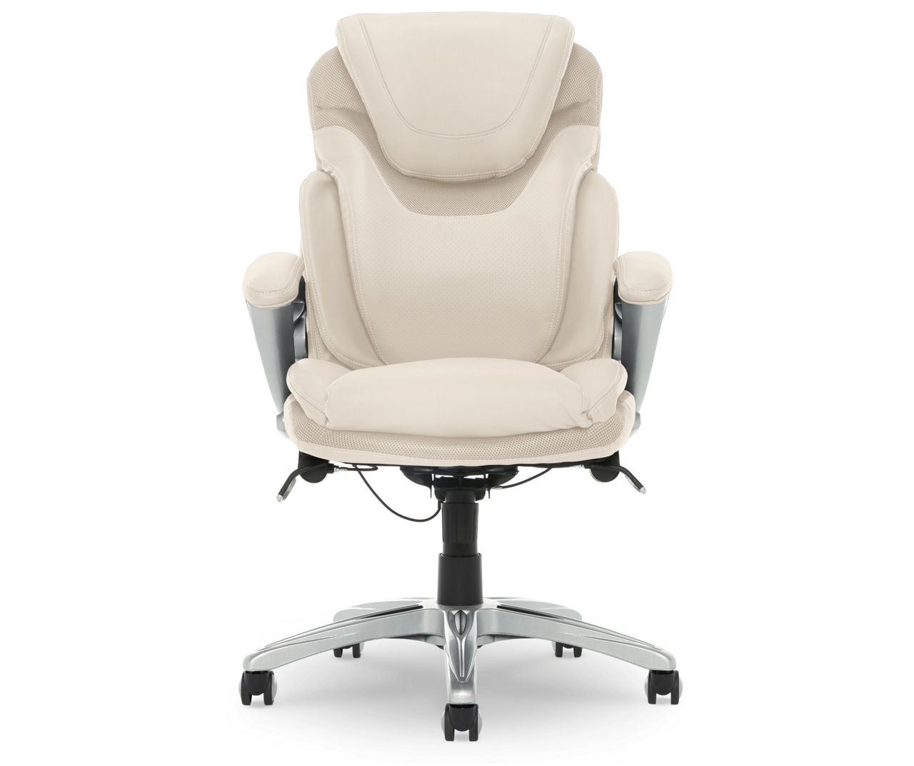 Serta Bryce Cream Bonded Leather Office Chair | Big Lots