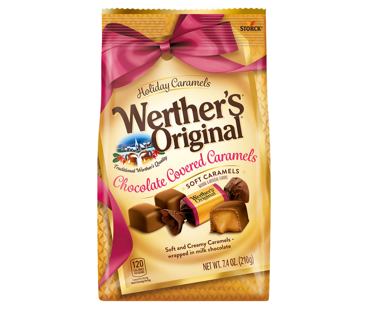 Werther's Original Chocolate Covered Caramels, 7.4 Oz. | Big Lots