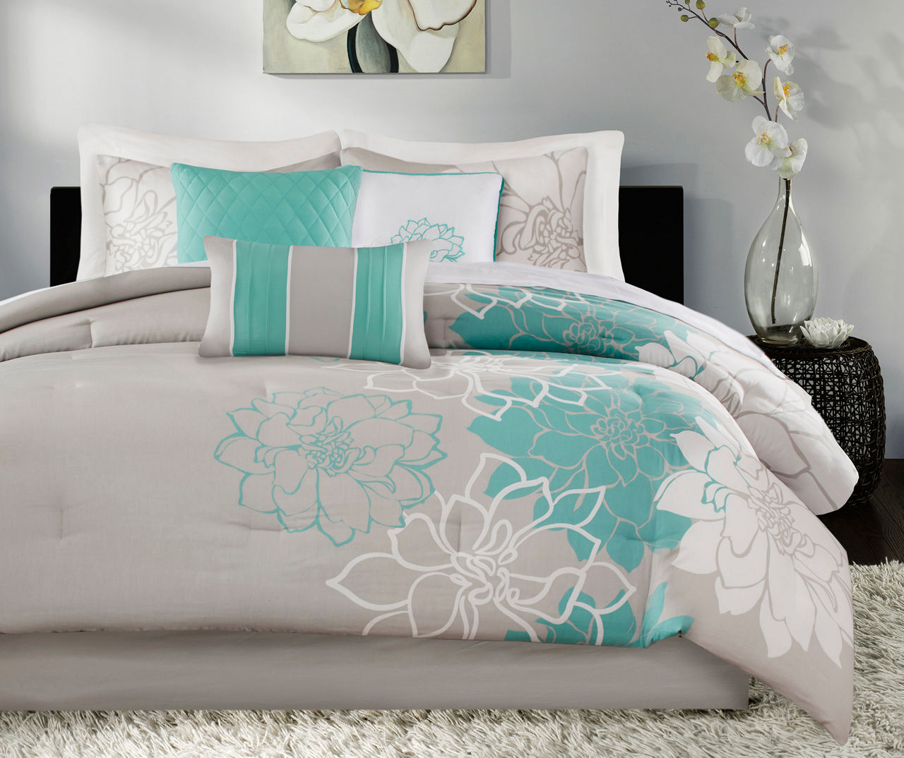 Jane Floral Comforter Set | Big Lots