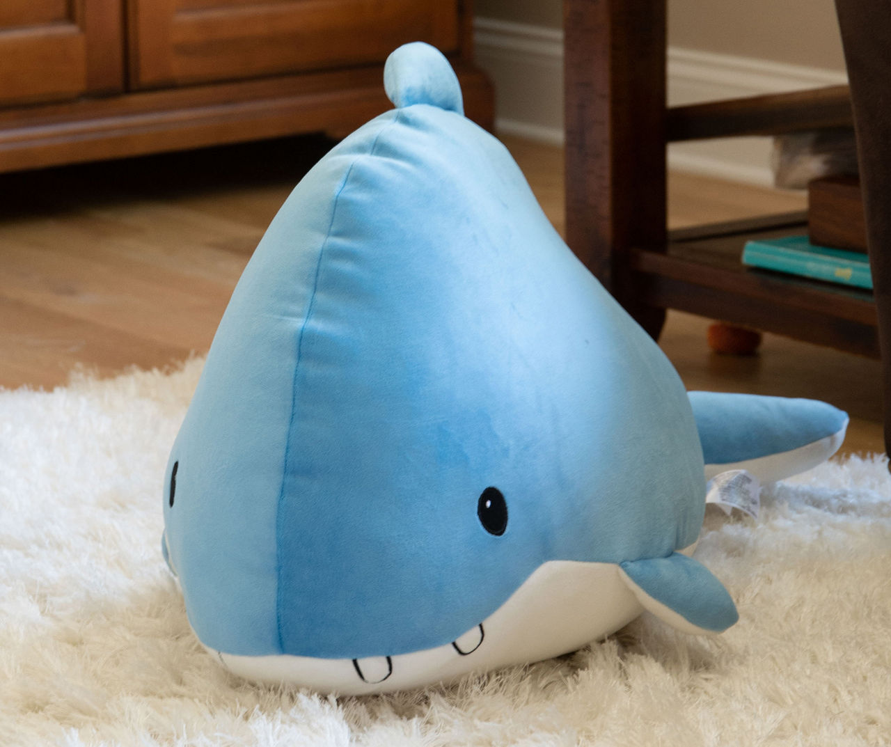 Blue Shark Ready to Hug Round Plush | Big Lots