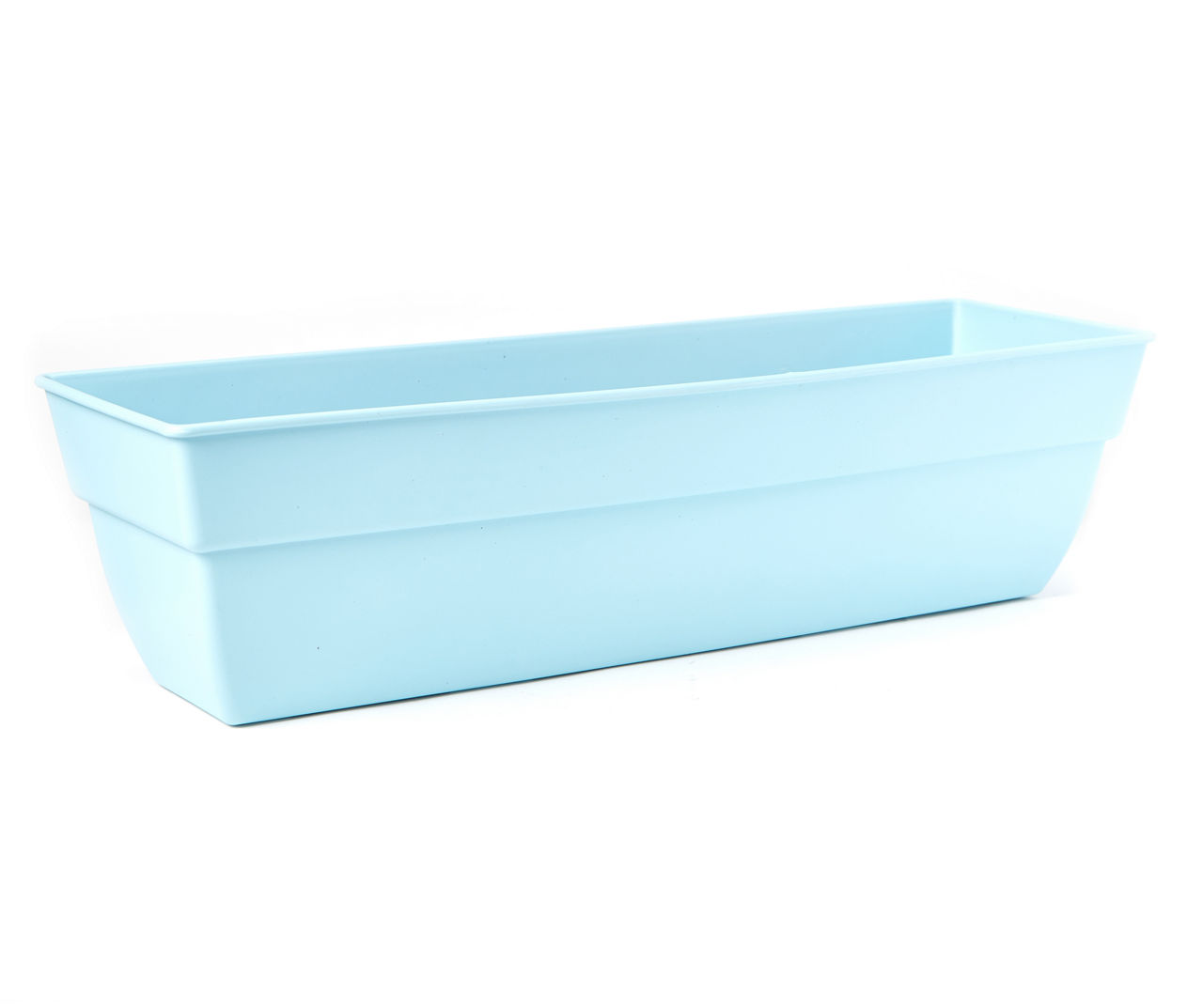 24" Blue Plastic Window Box Planter | Big Lots