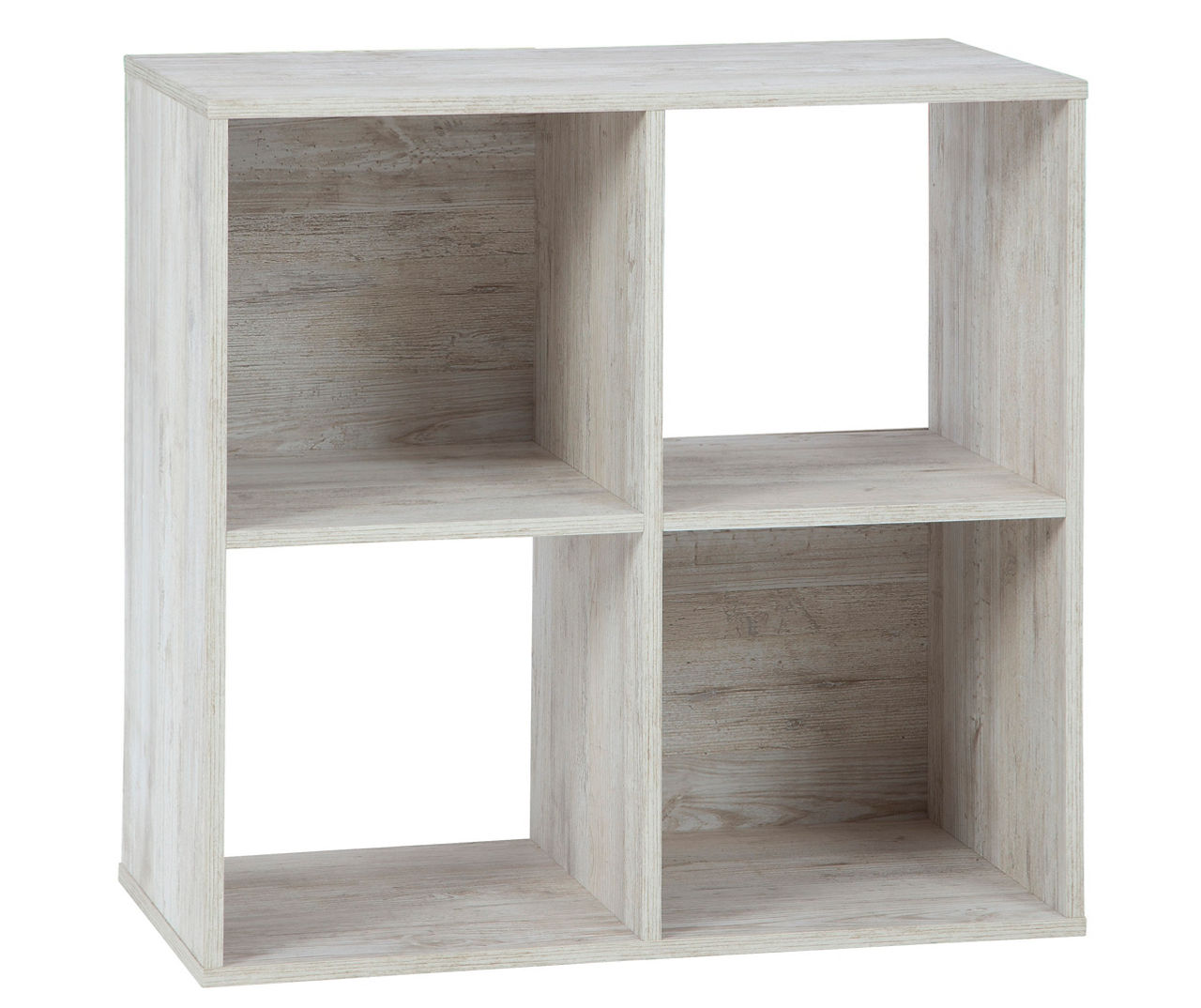 Signature Design By Ashley Paxberry Whitewash 4-Cube Storage Organizer ...