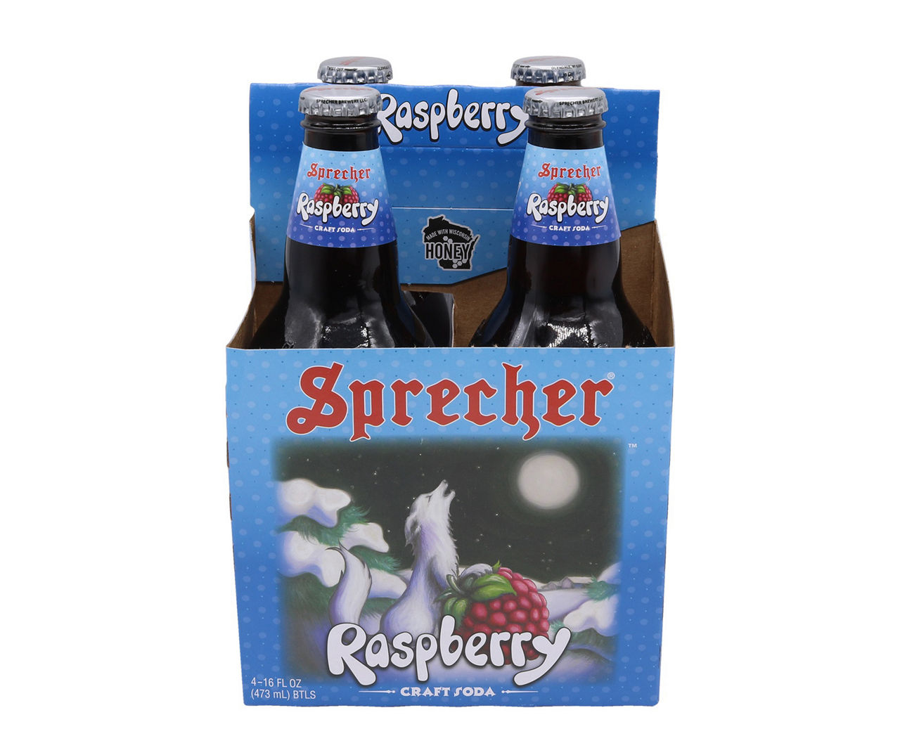 Sprecher Raspberry Soda, 4-Pack | Big Lots
