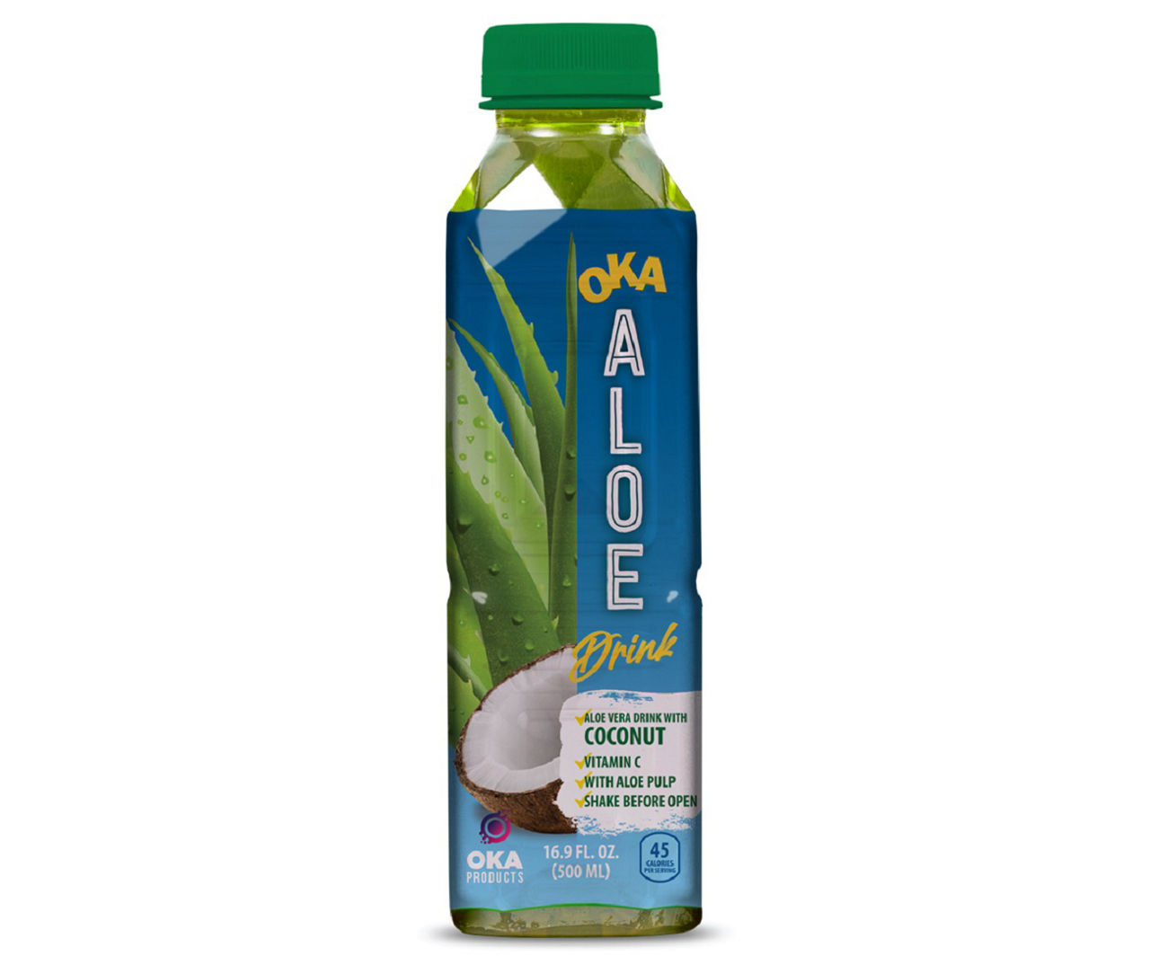 OKA Coconut Aloe Vera Drink, 16.9 Oz. | Big Lots