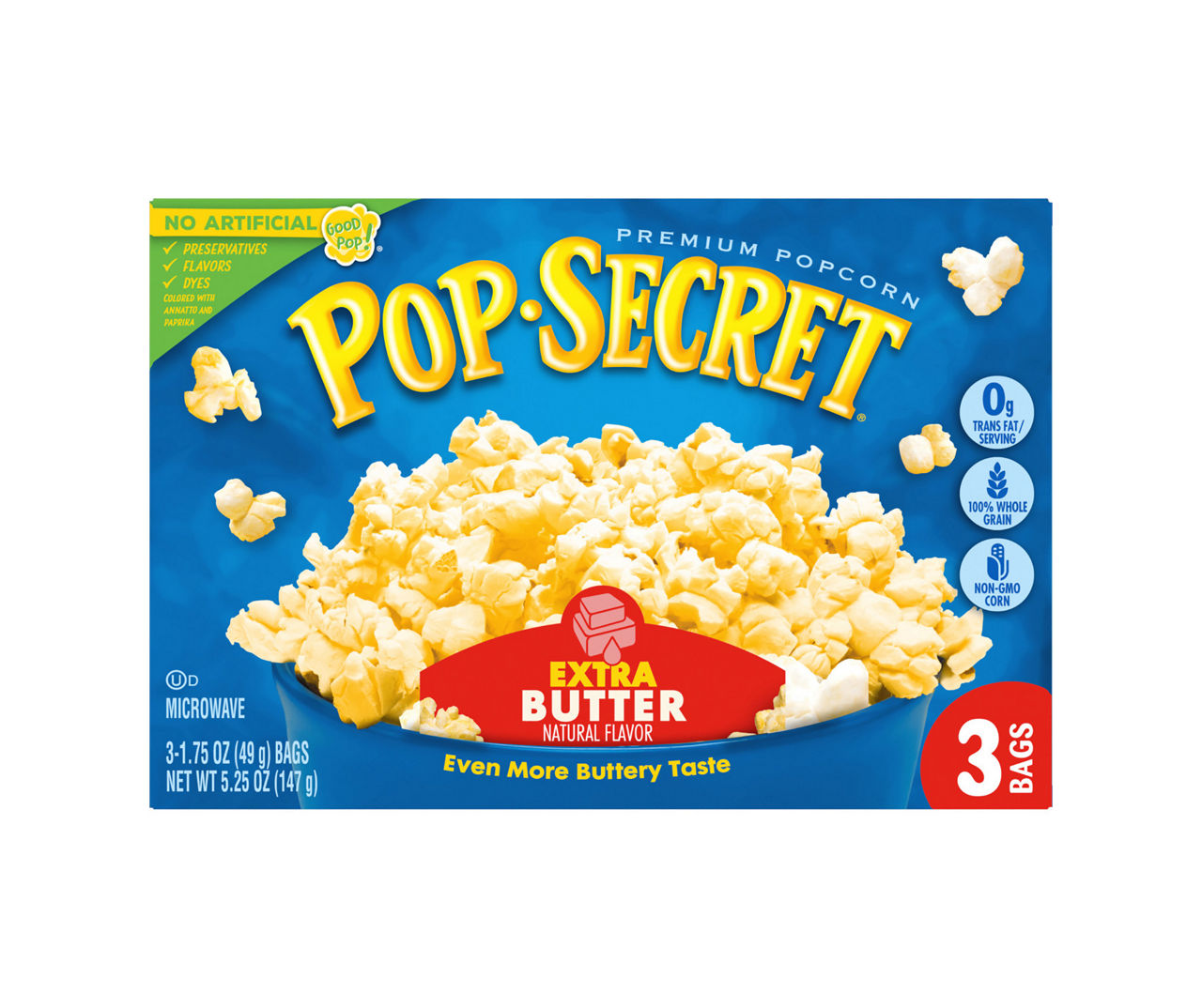 Pop Secret Homestyle Butter Microwave Popcorn, 3-Pack | Big Lots
