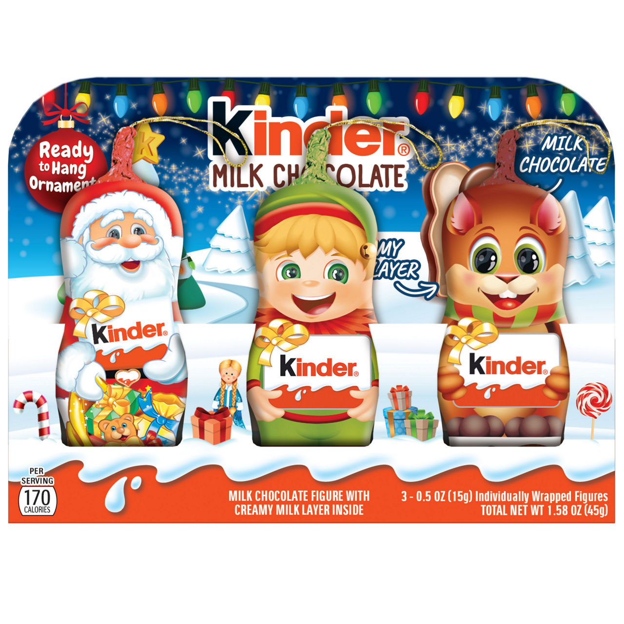 Kinder Milk Chocolate Figures, 3-Pack | Big Lots