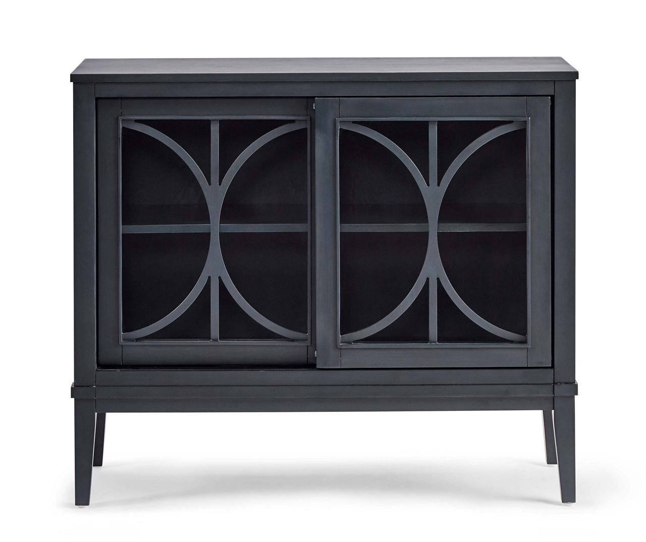Melrose Navy Accent Cabinet