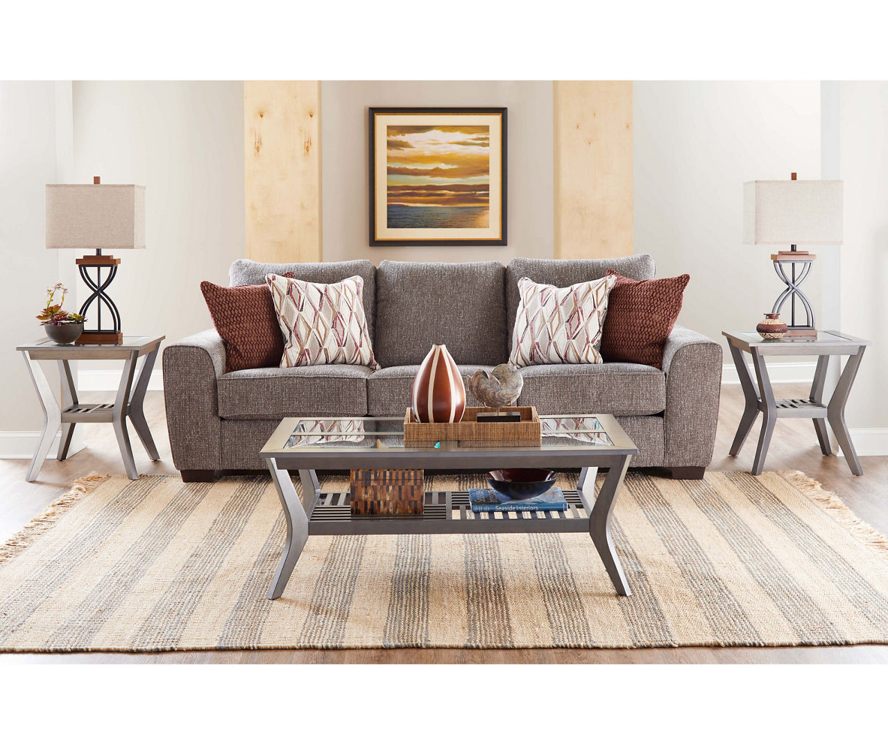 Lane Home Solutions Lane Home Solutions Geneva 3-Piece Occasional Table ...