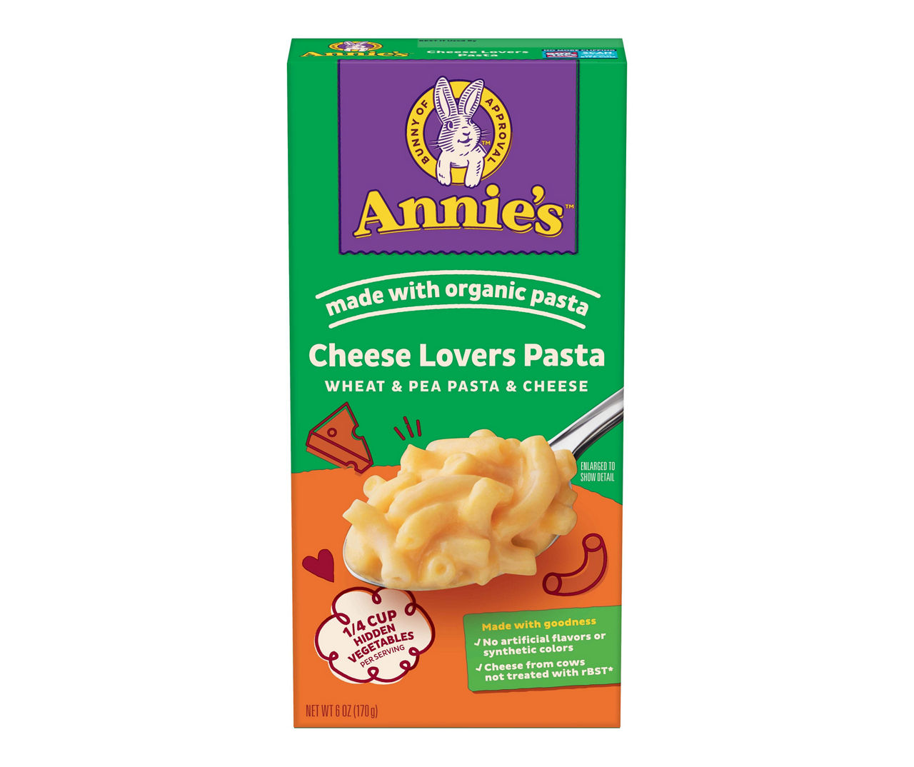 Annies Cheese Lovers Pasta Macaroni & Cheese, 6 Oz. | Big Lots