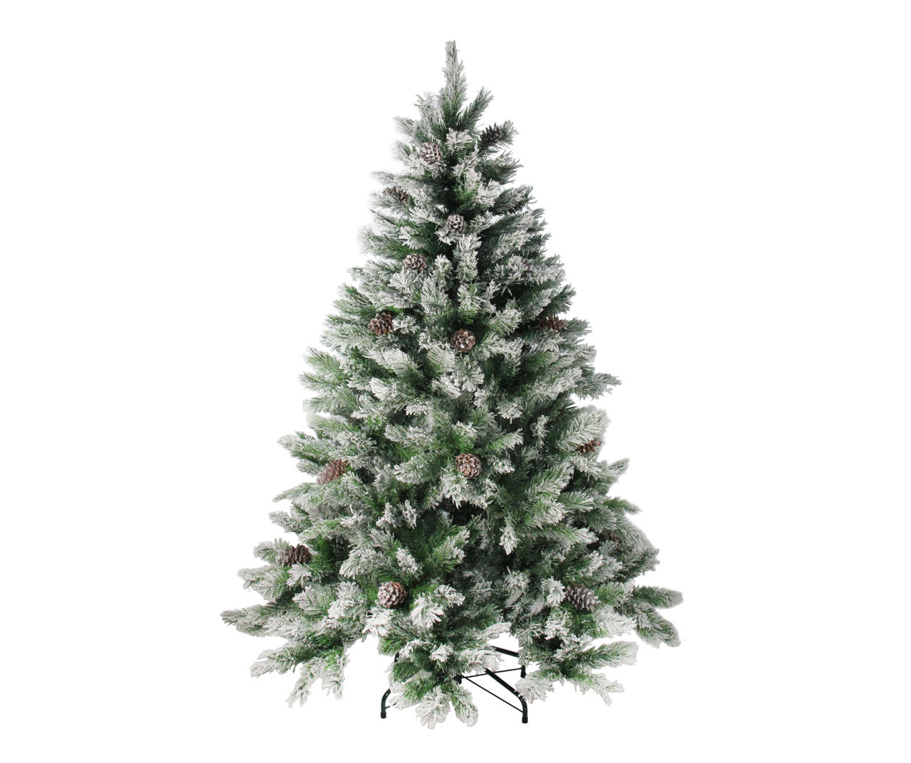 Northlight Angel Pine Flocked Unlit Artificial Christmas Tree | Big Lots