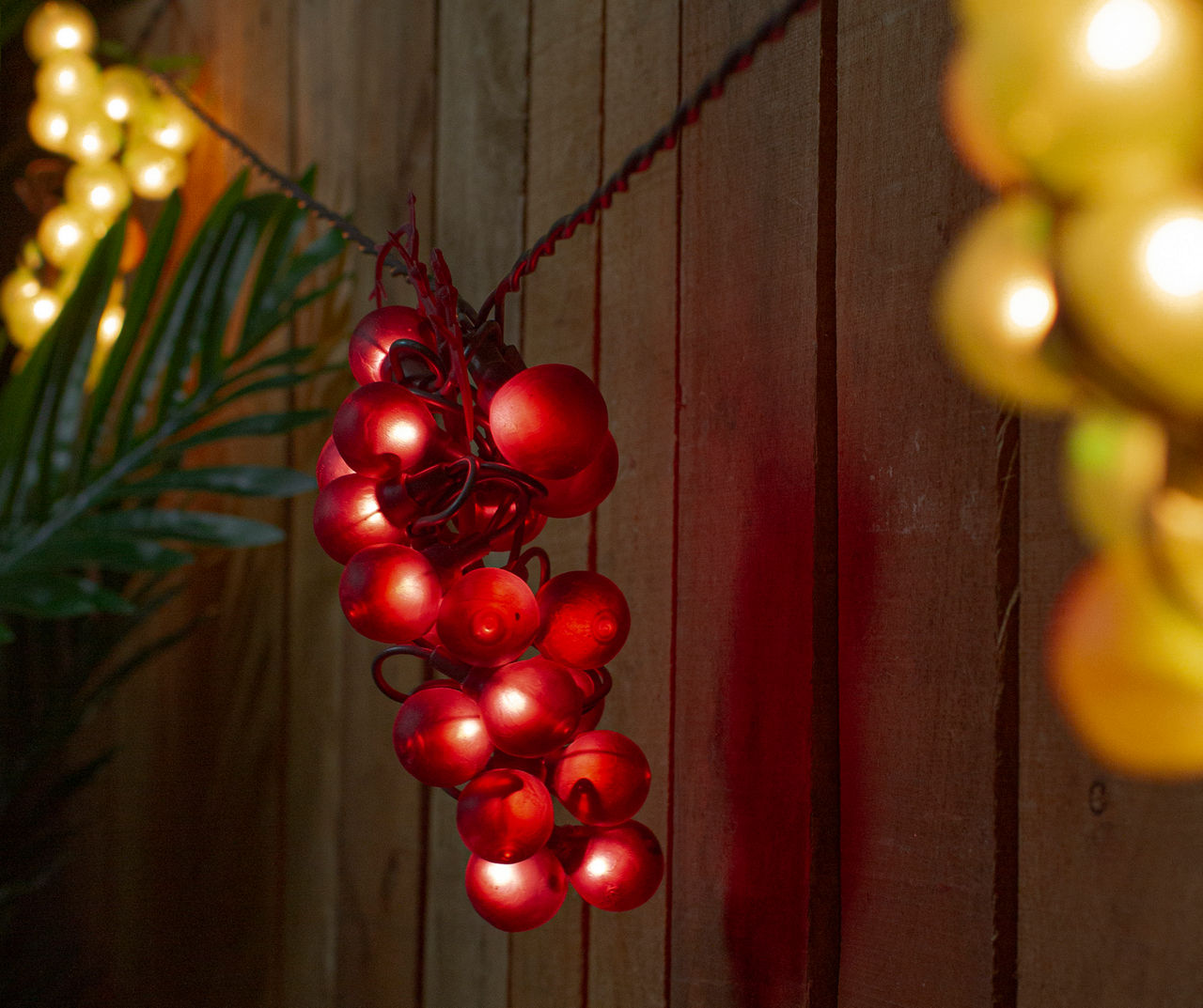 Northlight Red & Green Grape Cluster Light Set, 5-Count | Big Lots