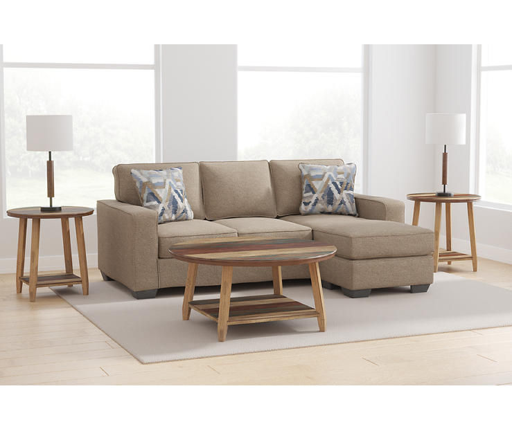 Signature Design By Ashley Greaves Driftwood Sofa Chaise | Big Lots
