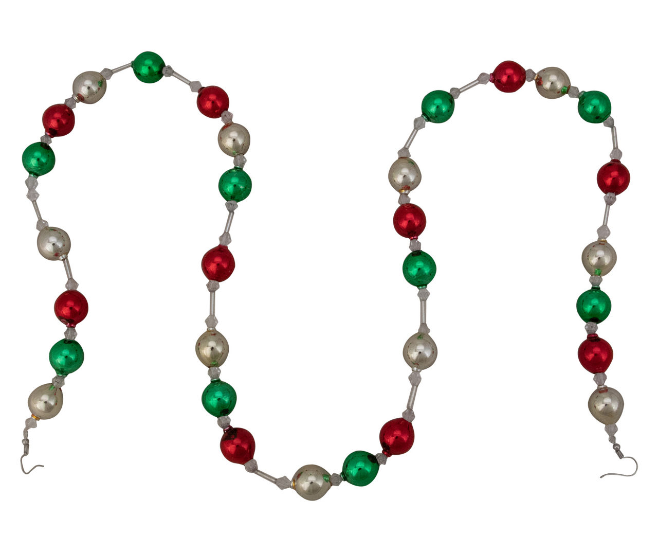 Northlight Red & Green 18-Piece Mini Tree Topper, Garland & Ornament ...