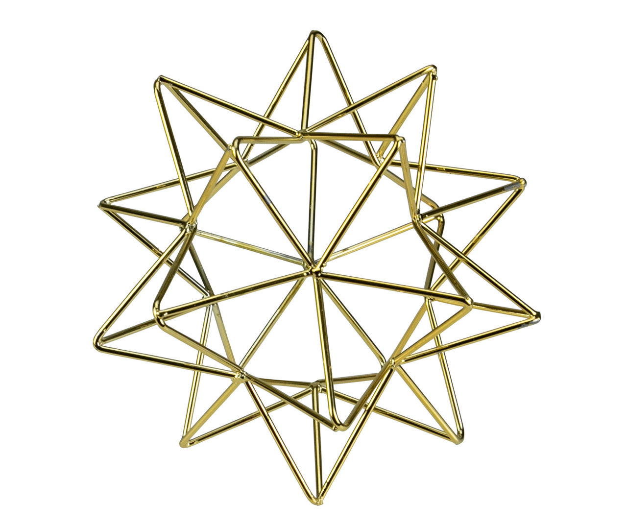 Northlight Gold Geometric Star Tabletop Decor | Big Lots