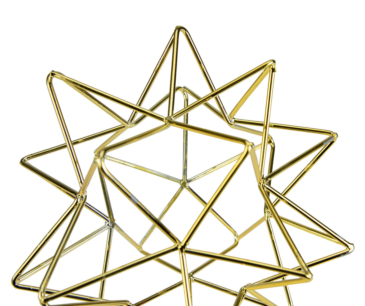 Northlight Gold Geometric Star Tabletop Decor | Big Lots