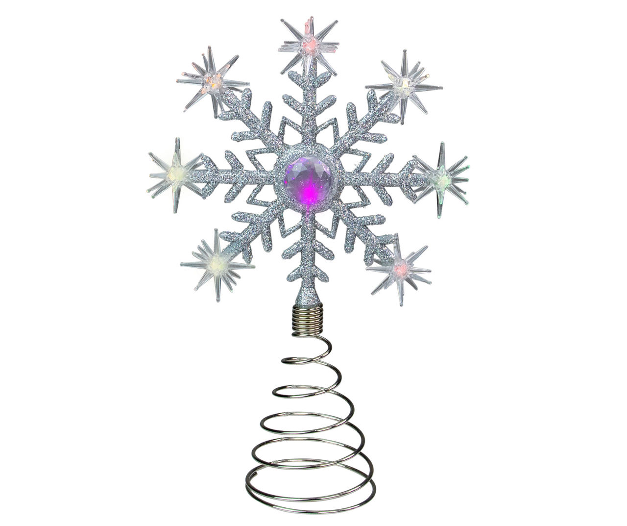 Northlight Color-Changing Snowflake Gem LED Tree Topper | Big Lots