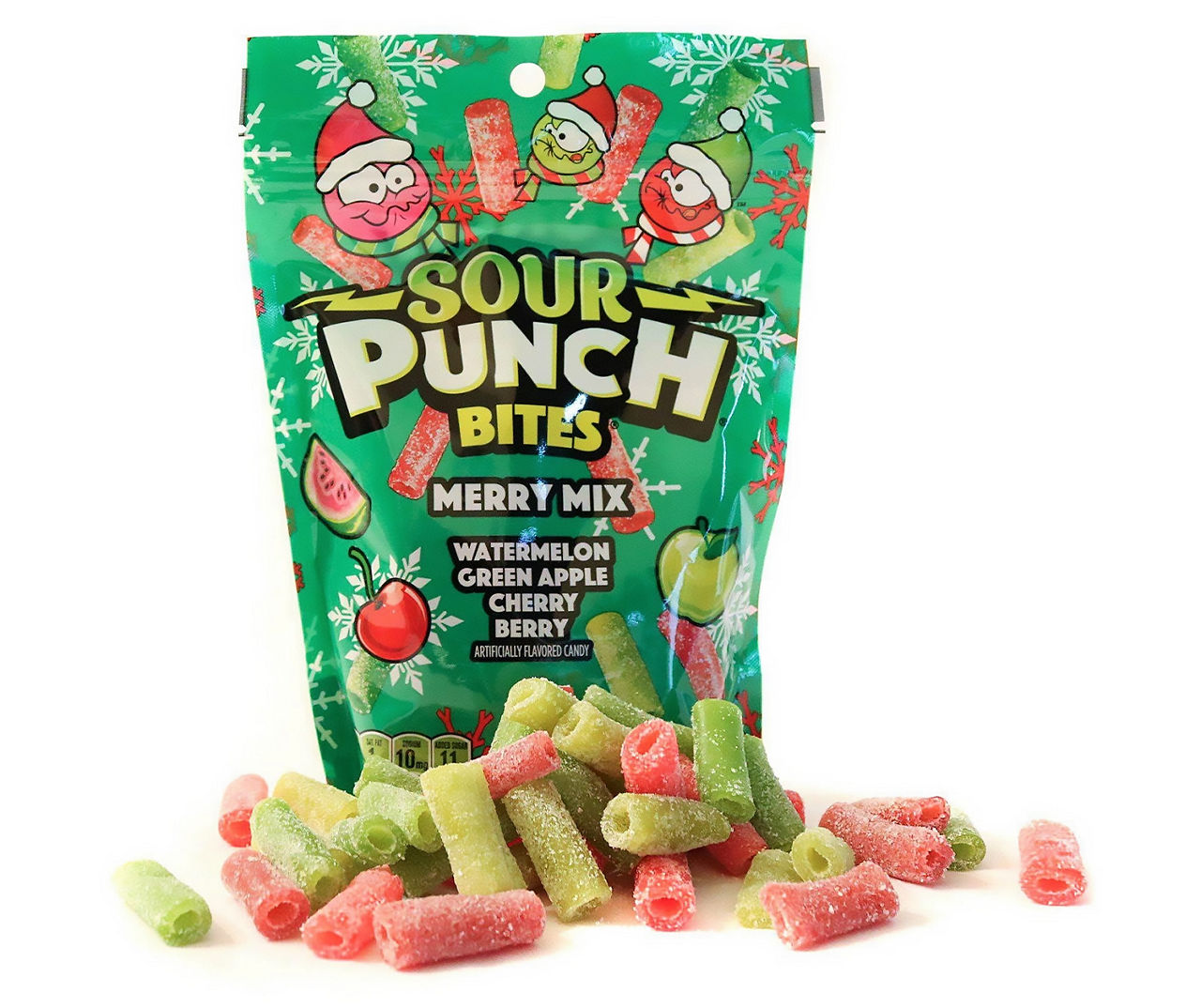 Sour Punch Merry Mix Bites, 9 Oz. | Big Lots