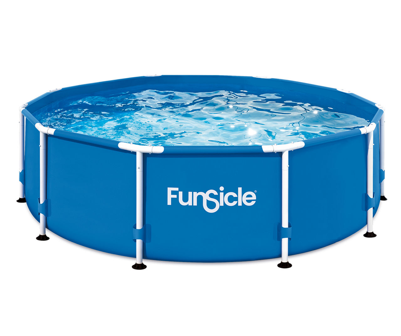 Funsicle 10' x 30" Activity Blue Metal Frame Above-Ground Pool | Big Lots