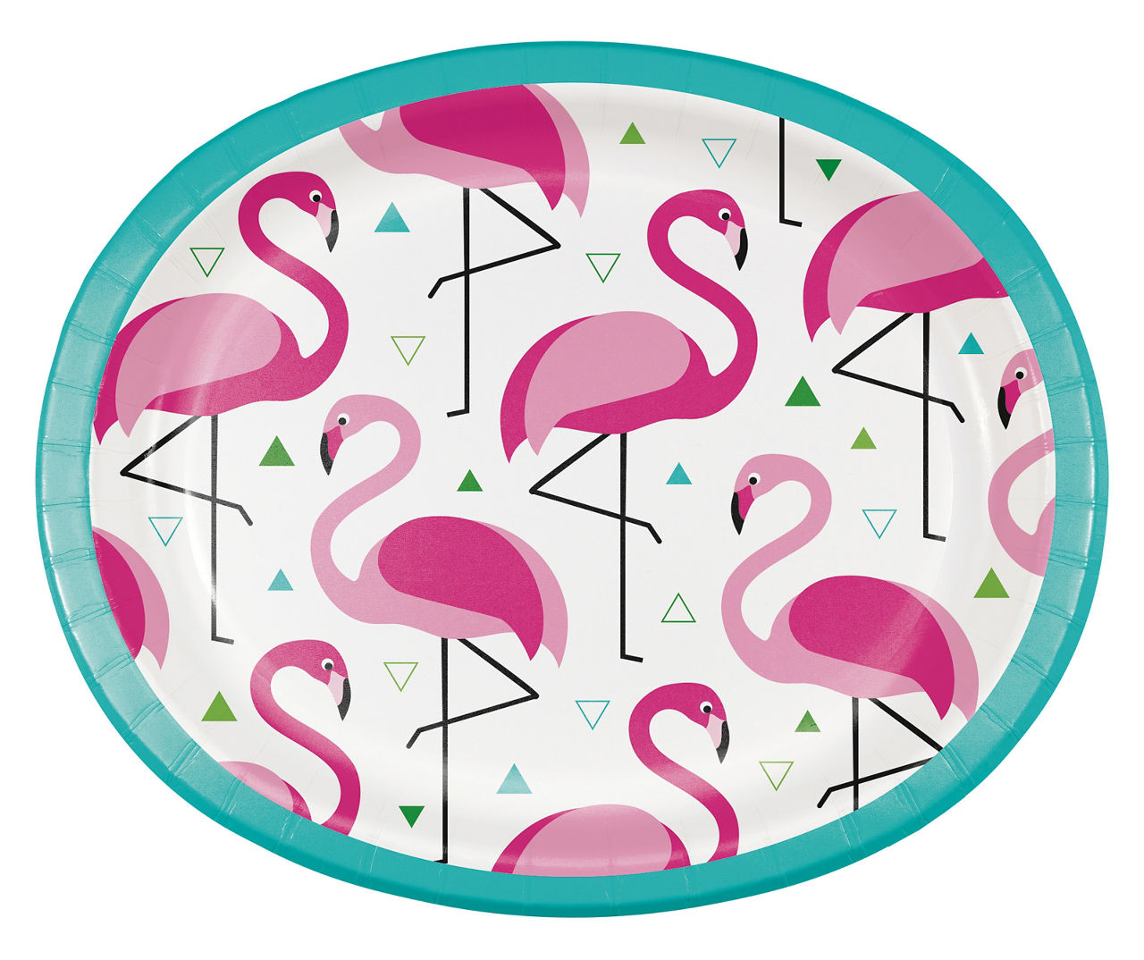 Flamingo Paper Platter Plates, 10-Count | Big Lots