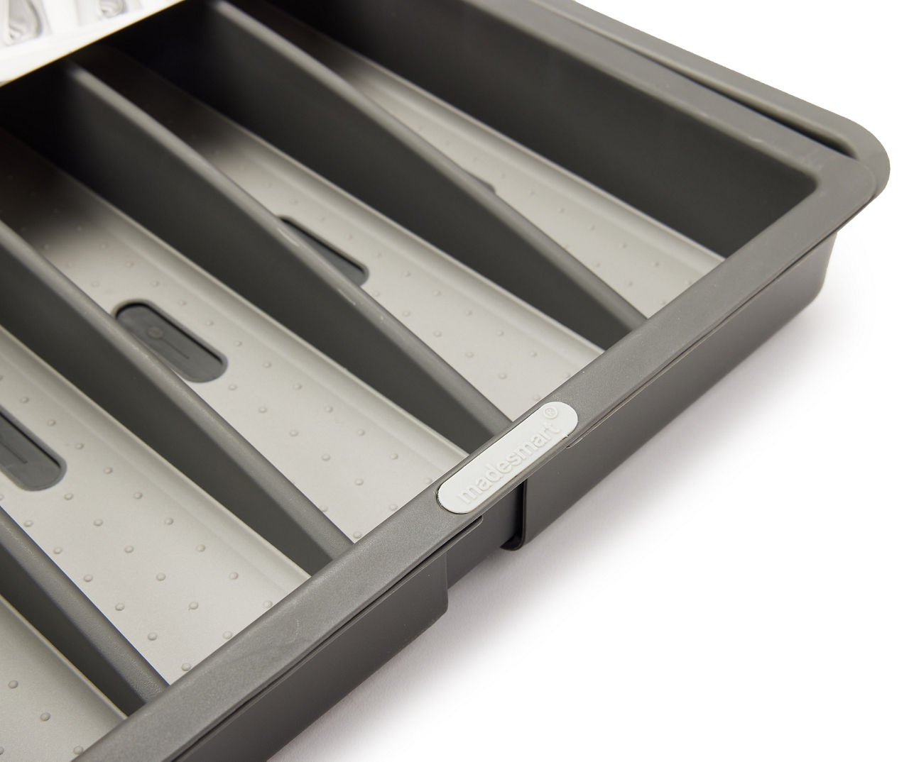 Madesmart Granite Gray Expandable Silverware Tray | Big Lots