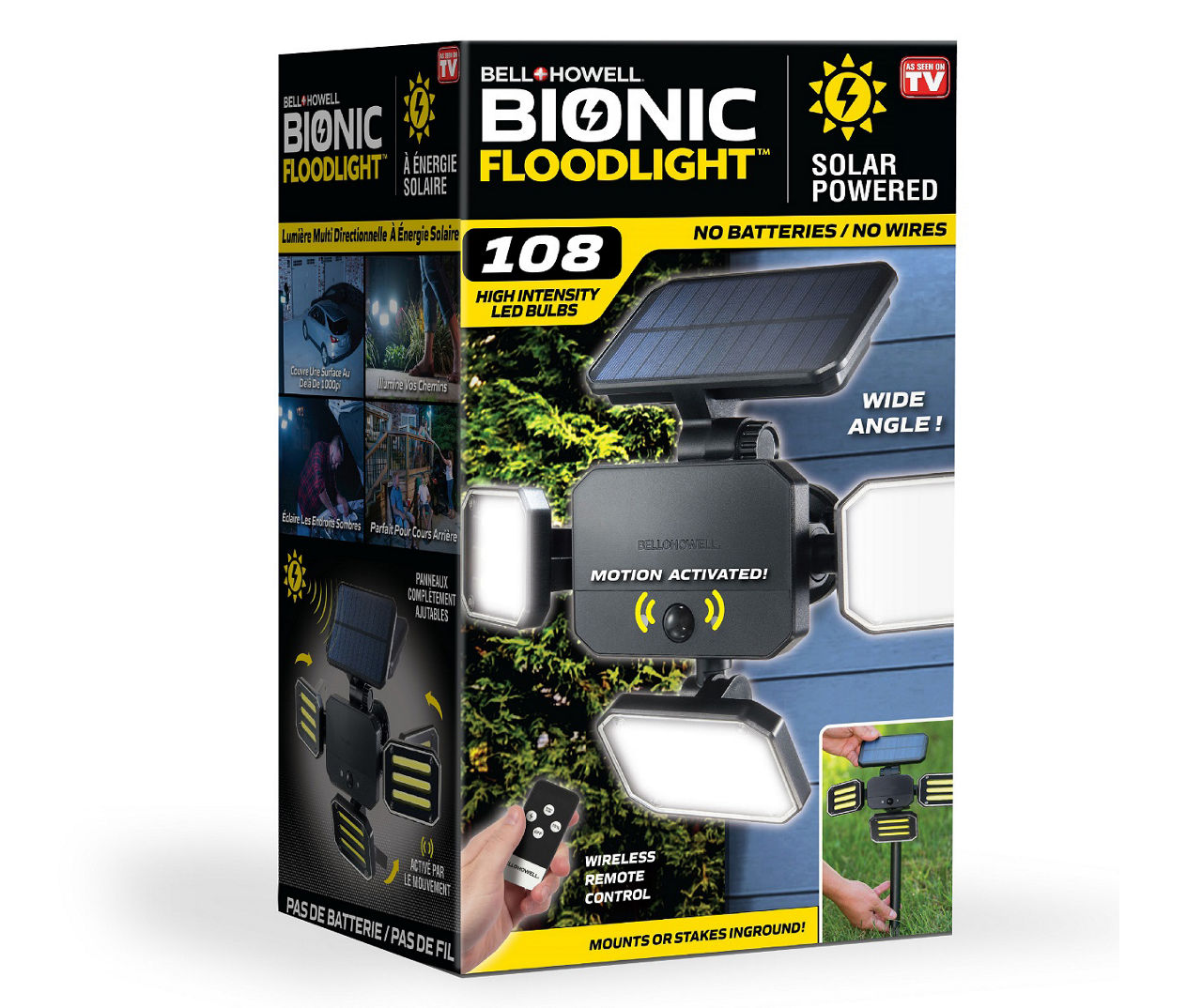 Bionic Solar Flood Light | Big Lots