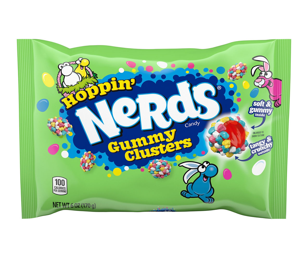 Nerds Hoppin' Gummy Clusters Candy, 6 Oz. | Big Lots