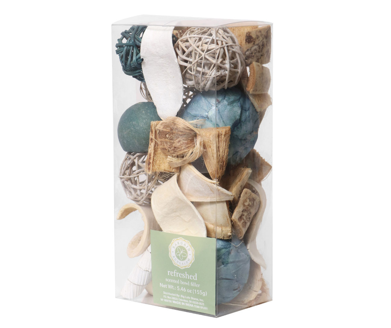 Refreshed Light Blue Scented Decorative Filler | Big Lots