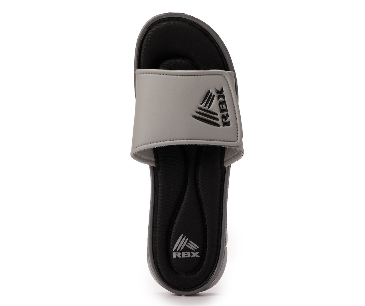 RBX RBX Men's Gray & Black Logo Slide | Big Lots