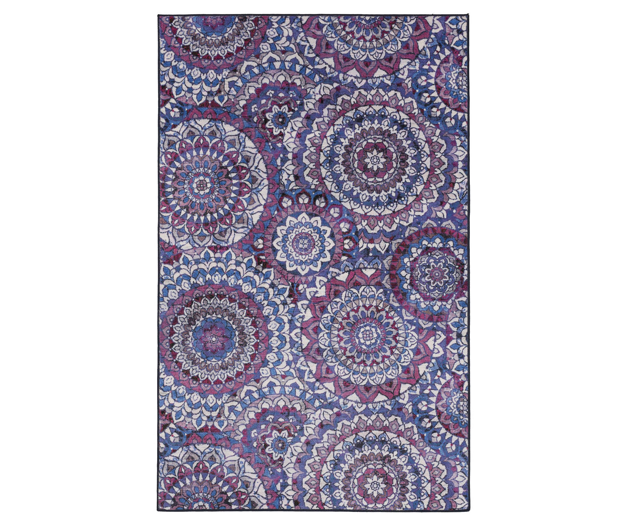 Mohawk Mohawk Home Florence Medallion Purple Area Rug | Big Lots