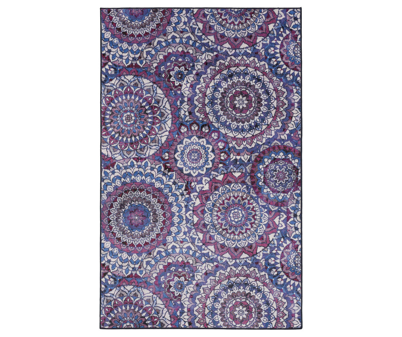 Mohawk Mohawk Home Florence Medallion Purple Area Rug | Big Lots