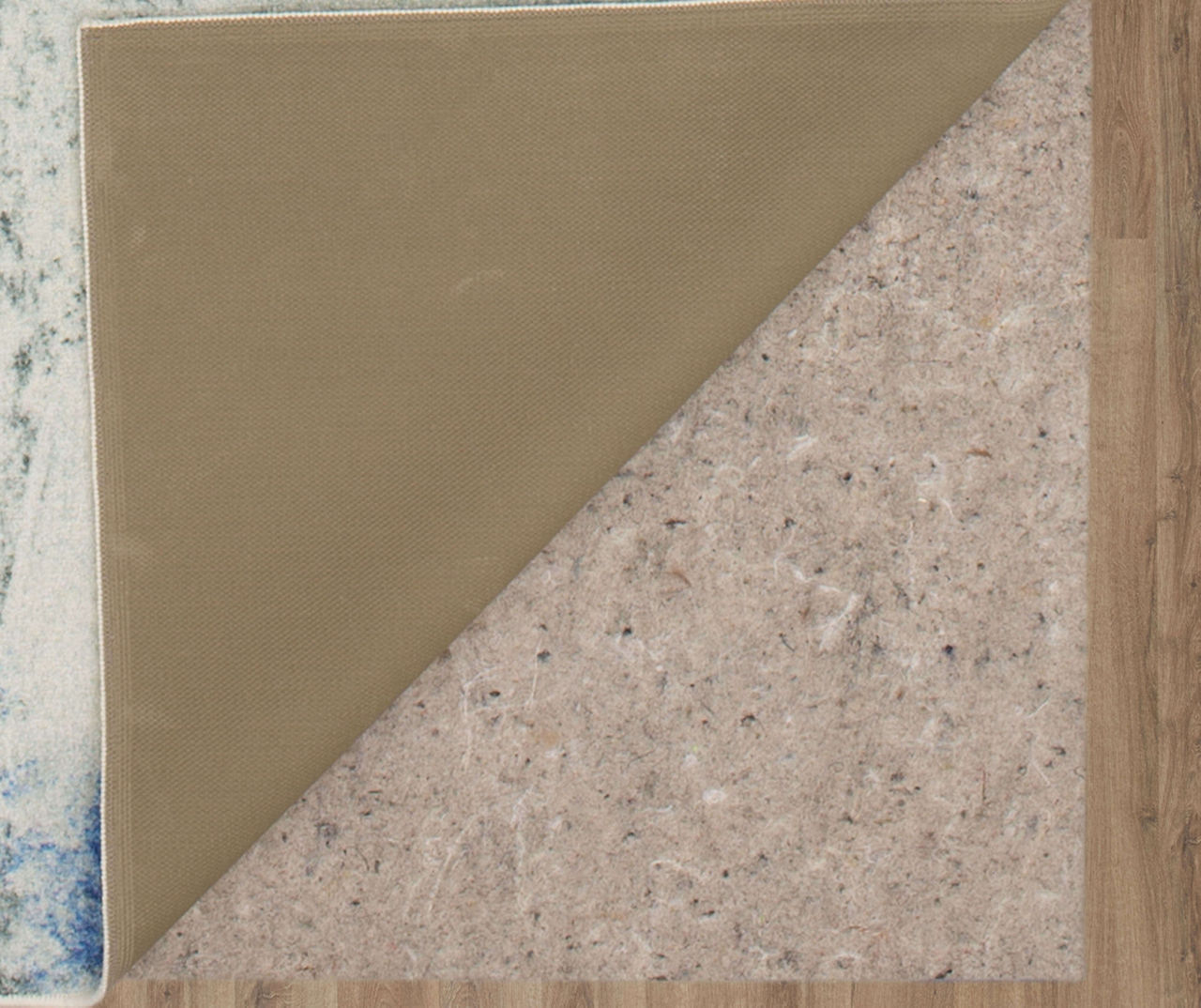 Mohawk Gold Vein Gray & Blue Abstract Runner Rug, (2' x 8') | Big Lots